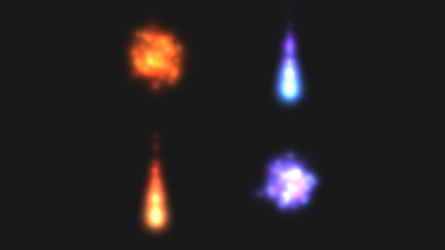 3D Particles - a free asset pack to build games with GDevelop | GDevelop