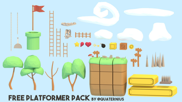Platformer Pack - a free asset pack to build games with GDevelop | GDevelop