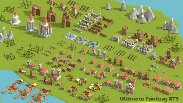 3D Fantasy RTS - a free asset pack to build games with GDevelop | GDevelop