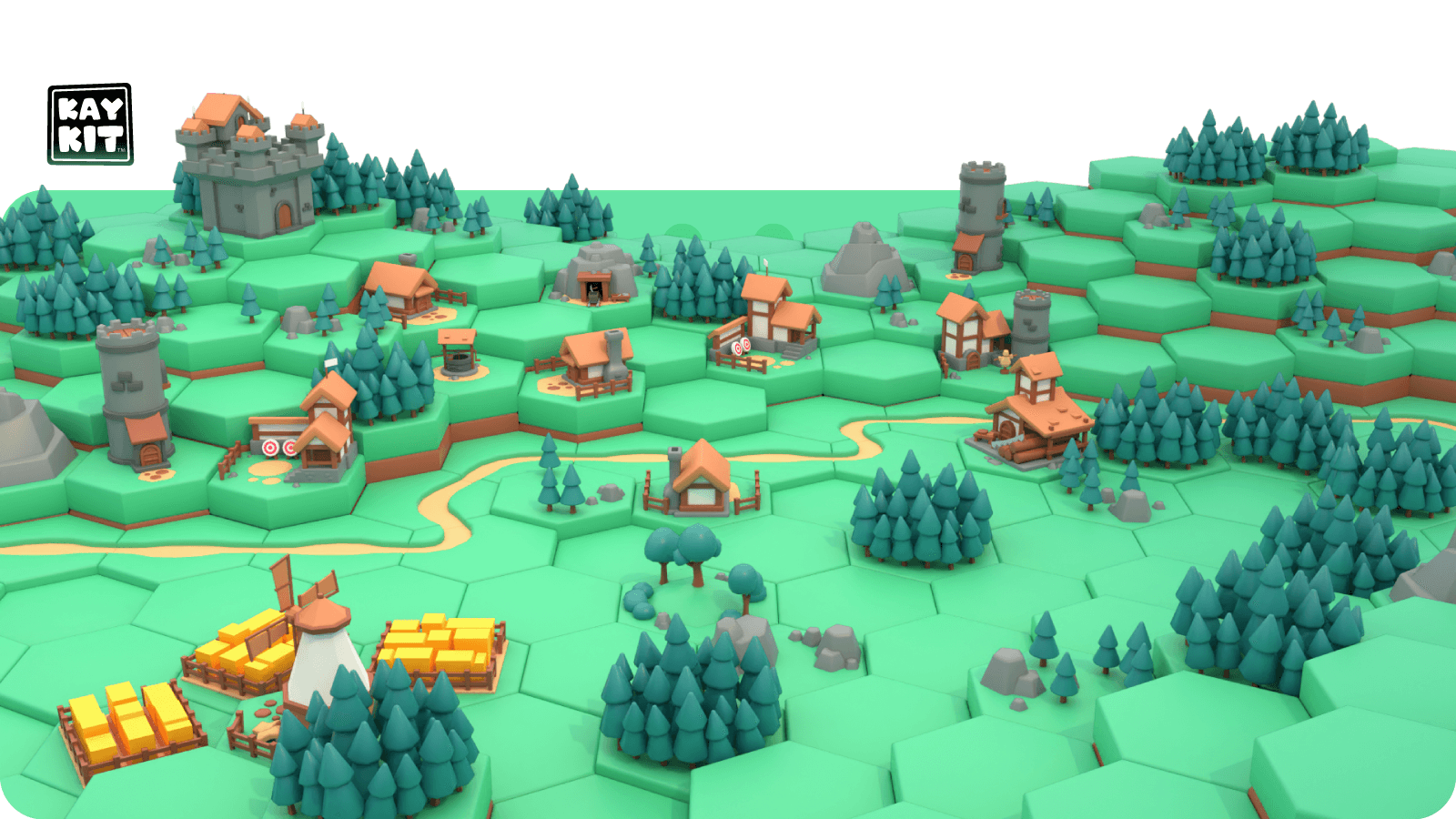 3D Medieval Builder Pack - a free asset pack to build games with ...